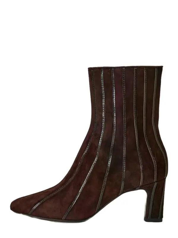 HERBERT LEVINE A Fine Line Ankle Boots - Brown