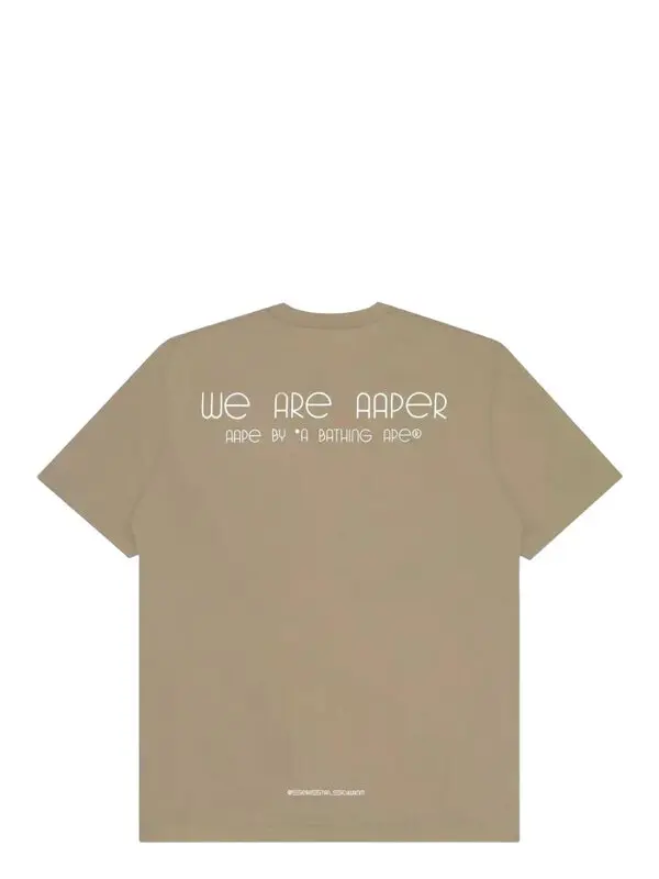 AAPE BY *A BATHING APE X Sebastian Schwamm Aaper Moonface T-shirt - Black