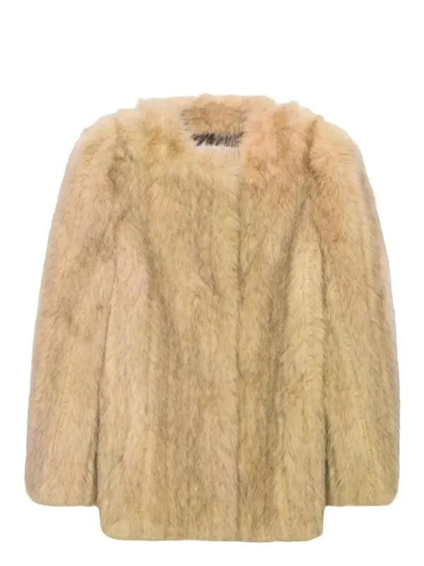 STAND STUDIO Sawyer Padded-shoulder Jacket - Neutrals