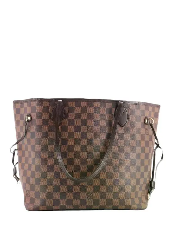 LOUIS VUITTON Neverfull Nm Damier Mm Tote Bag - Brown