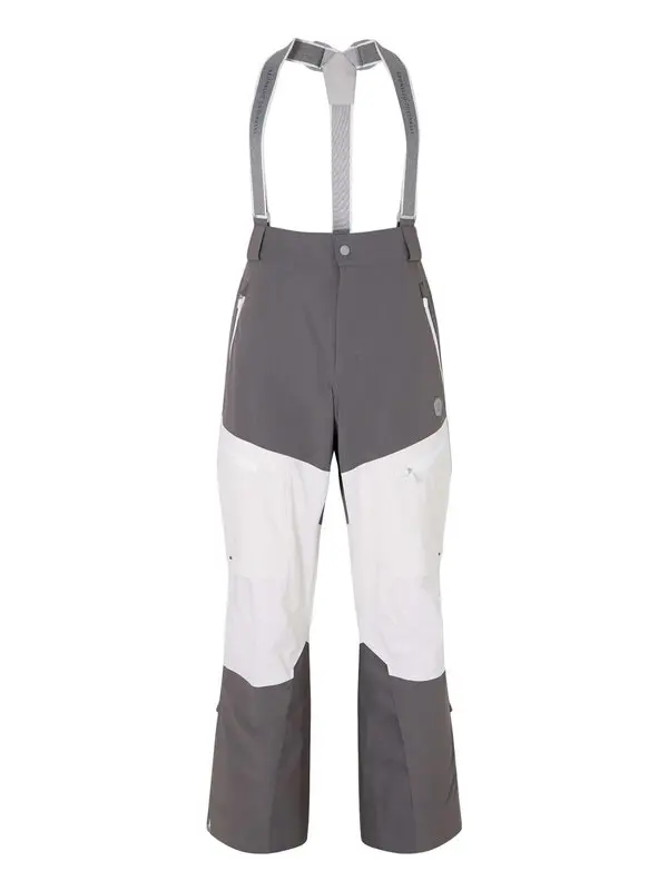 Brunello Cucinelli Straight-leg Panelled Shell Ski Pants - Gray