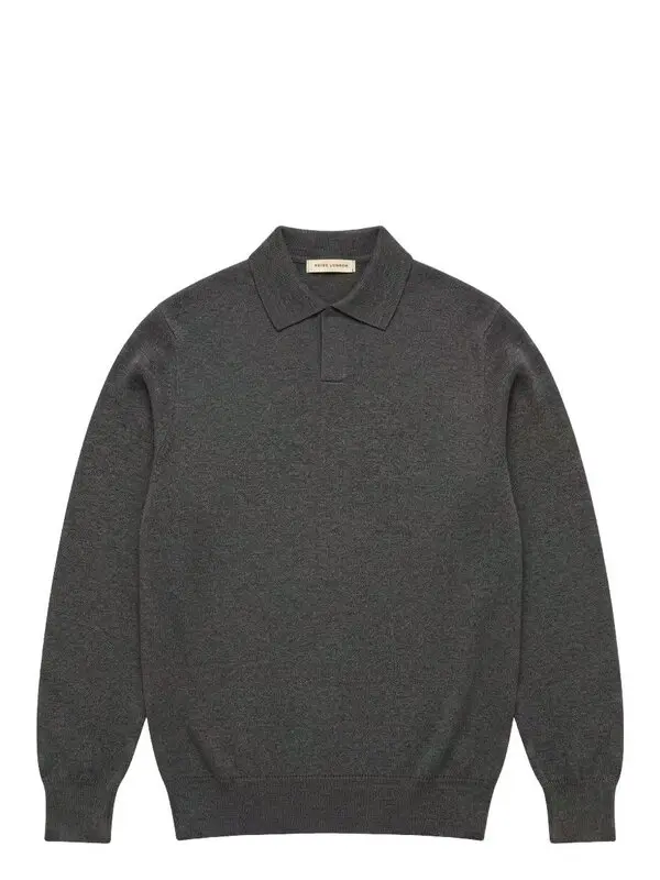 Brunello Cucinelli Polo-collar Sweater - Grey