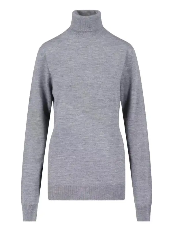 THE FRANKIE SHOP Turtleneck Sweater - Grey