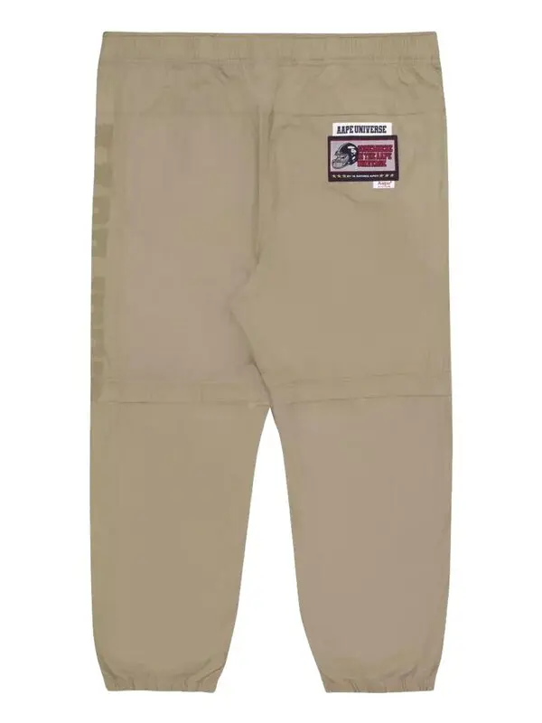 AAPE BY *A BATHING APE Aapeunvs Moonface Reversible Trousers - Black