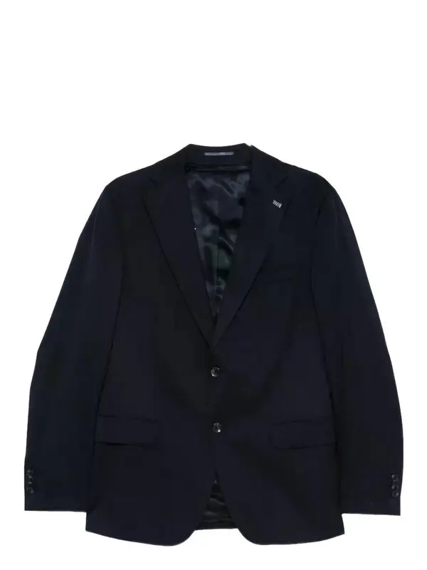 ALBERTO GOZZI Single-breasted Wool Suit - Blue