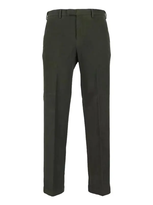 PT TORINO Master Flat-front Trousers - Green