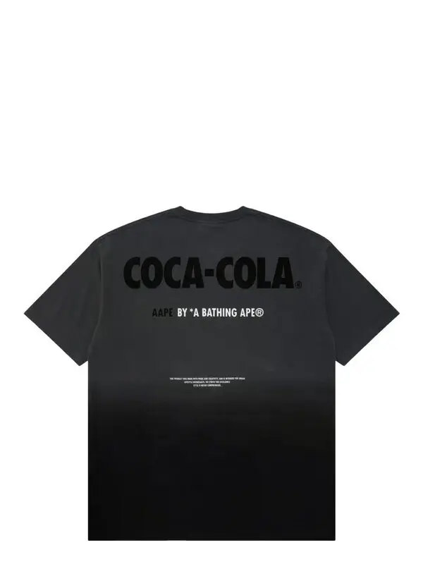 AAPE BY *A BATHING APE Moonface Gradient T-shirt - Grey