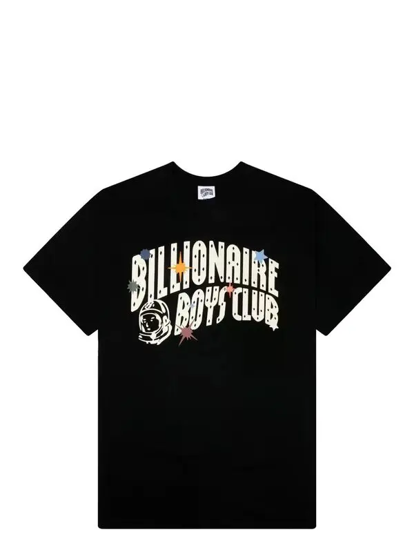 BILLIONAIRE BOYS CLUB Starry Logo-print T-shirt - Black