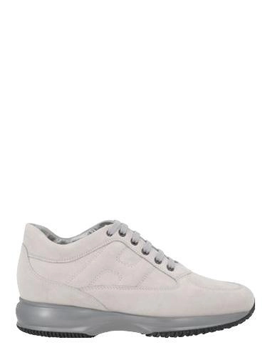 Hogan Sneakers Light Size Soft Leather - Grey