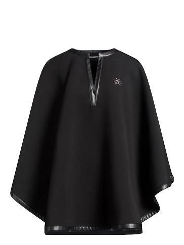 Karl Lagerfeld Cape Size Polyester, Viscose, Polyurethane, Elastane - Black