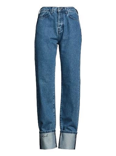 Karl Lagerfeld Jeans Size Recycled Cotton, Lyocell - Blue