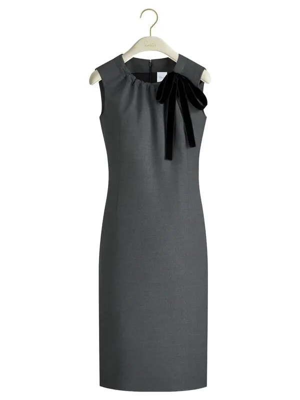 Dior Mid-length Straight Dress - Gray
