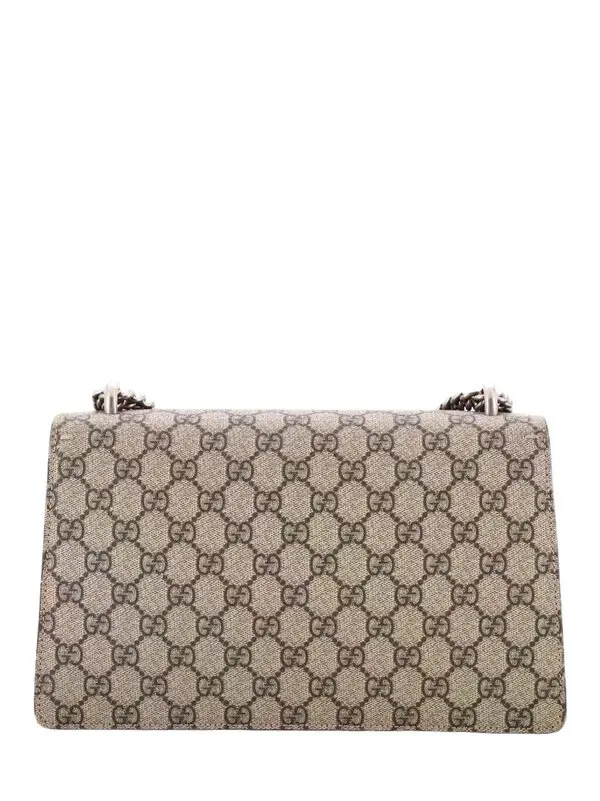 Gucci Dionysus Bag Gg Coated Canvas Small Shoulder Bag - Brown
