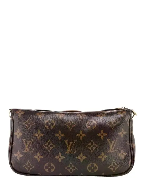 LOUIS VUITTON Multi Pochette Accessoires Monogram Canvas Crossbody Bag - Brown