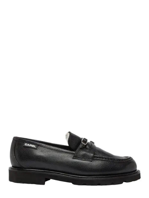 CAREL Giovanna Buckled Loafers - Black