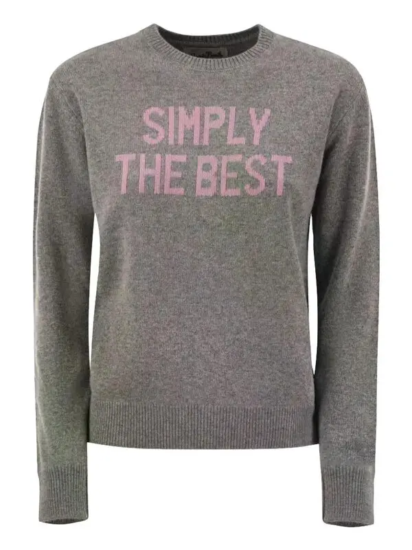 MC2 SAINT BARTH New Queen Crewneck Sweater - Grey