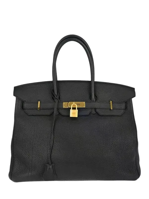 Hermès 2013 35 Birkin Handbag - Black