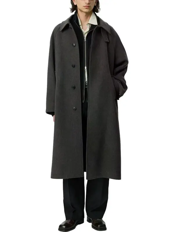 MFPEN Installation Single-breasted Coat - Brown