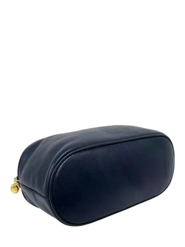 Dior 20th Century Leather Satchel - Blue