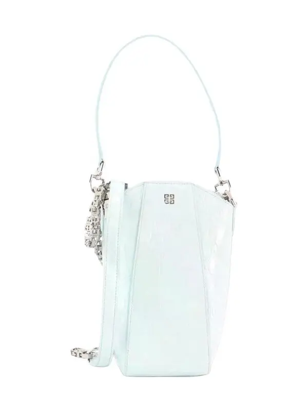 Givenchy Vertical Antigona Leather Mini Crossbody Bag - Blue