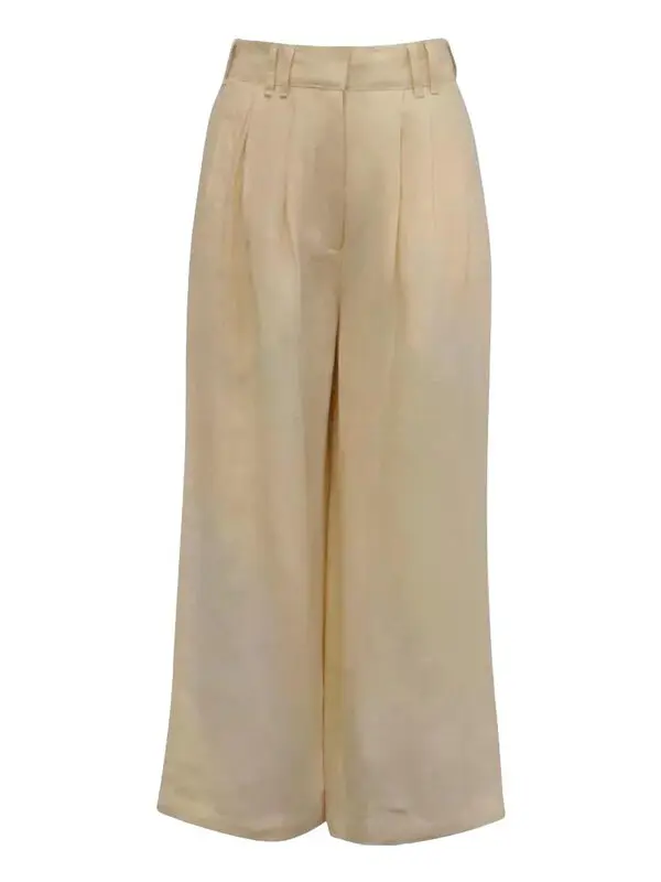 Posse Parker Pleated Trousers - Neutrals
