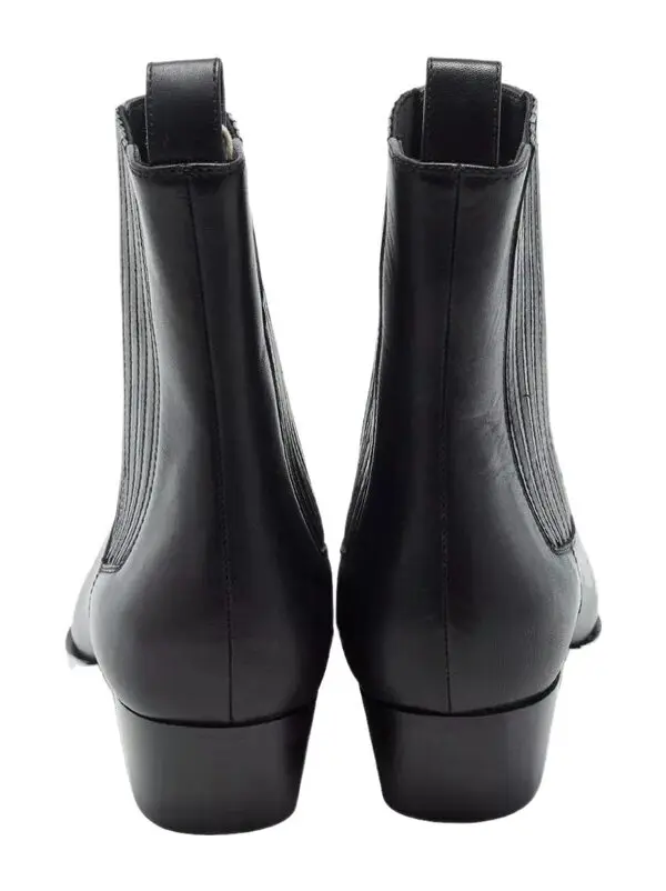 CHRISTIAN LOUBOUTIN Cheliviss Tapered-toe Chelsea Boots - Black