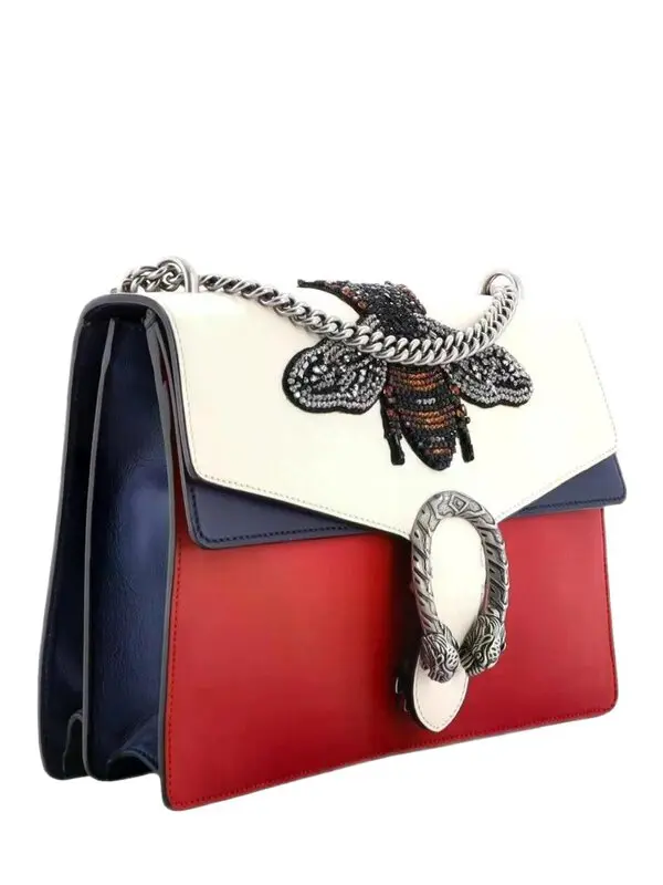 Gucci Dionysus Bag Embellished Leather Medium Shoulder Bag - Multicolour