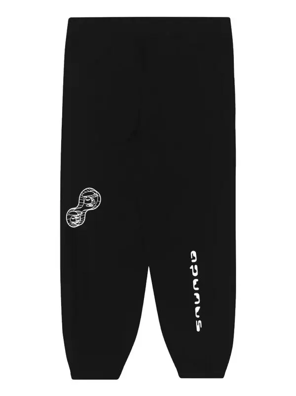 AAPE BY *A BATHING APE Printed Track Pants - Black