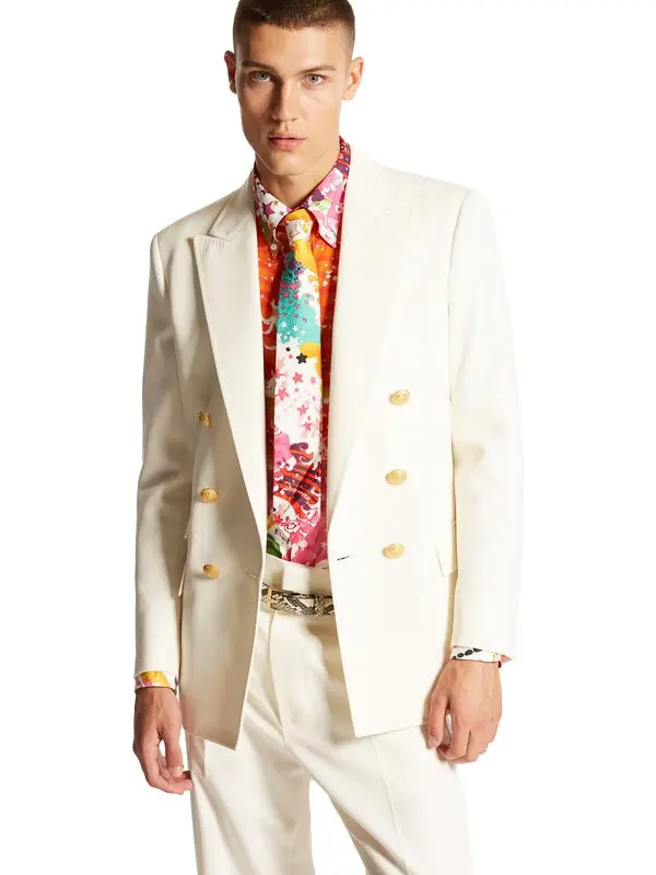 Dsquared2 Palm Beach D.b. Blazer - White