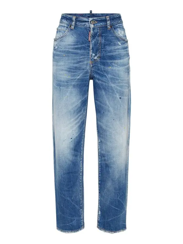 Dsquared2 Light Clean Baby Wash Boston Jeans - Blue