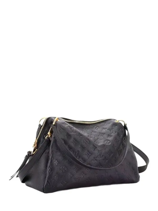LOUIS VUITTON Ponthieu Handbag Monogram Empreinte Leather Pm Shoulder Bag - Black