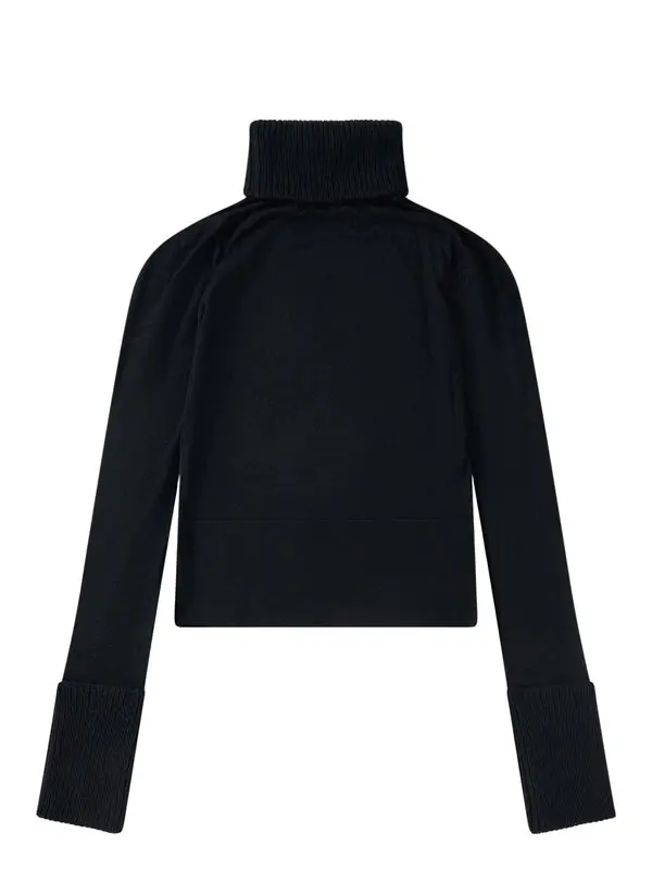 Our Legacy Inverse Roll-neck Sweater - Black