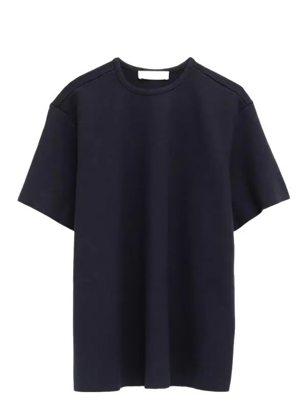 THE FRANKIE SHOP Crew-neck T-shirt - Navy Blue