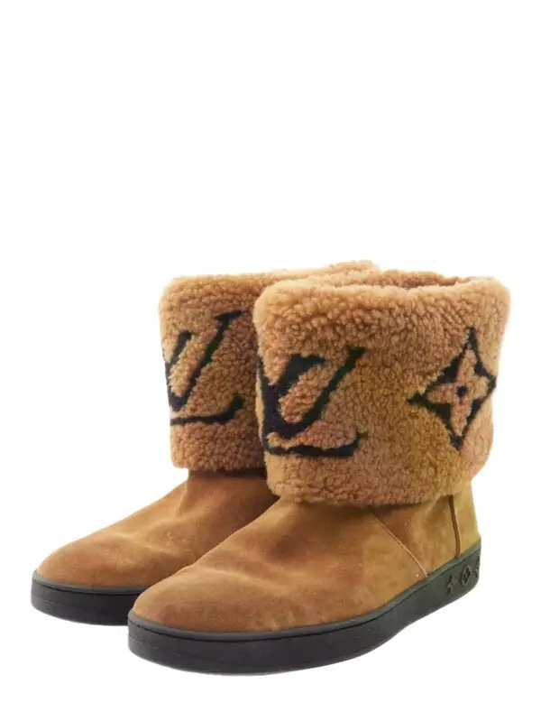 LOUIS VUITTON 2020 Snowdrop Line Ankle Boots - Brown