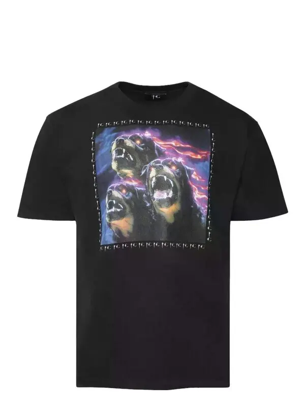 THUG CLUB Samja Graphic-print T-shirt - Black