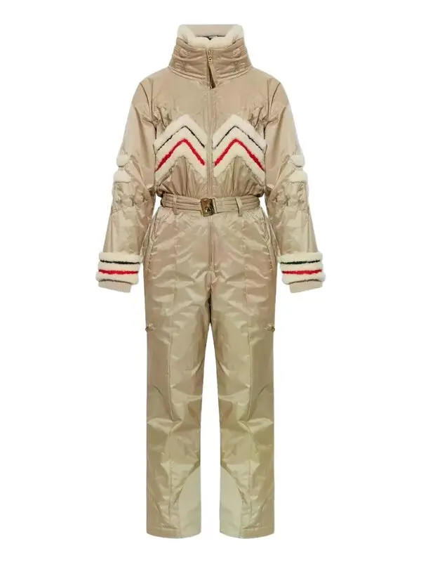 Bogner Farina Long-sleeve Ski Suit - Neutrals