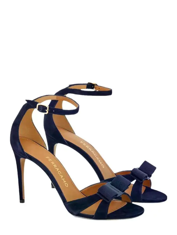 FERRAGAMO Vara Bow Sandals - Blue