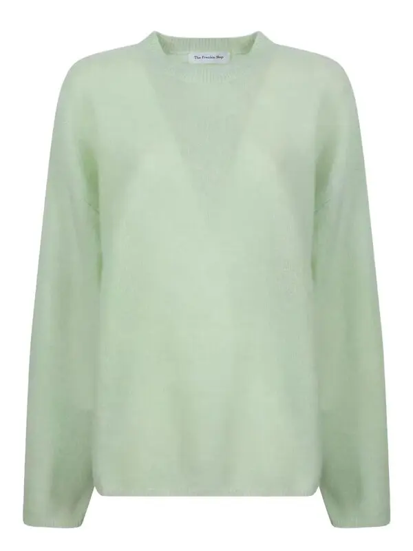 THE FRANKIE SHOP Timea Mohair-blend Sweater - Green
