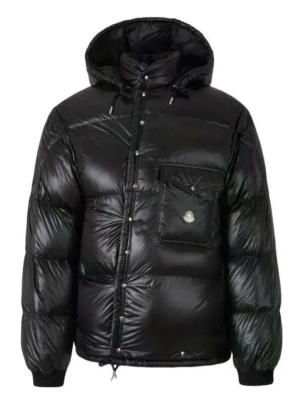 Moncler Karakorum Hooded Short Down Jacket - Black