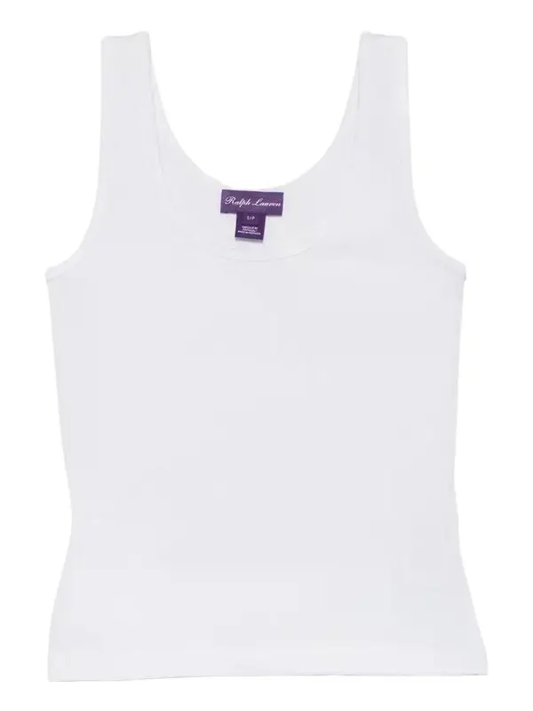 Ralph Lauren Ribbed-knit Tank Top - White