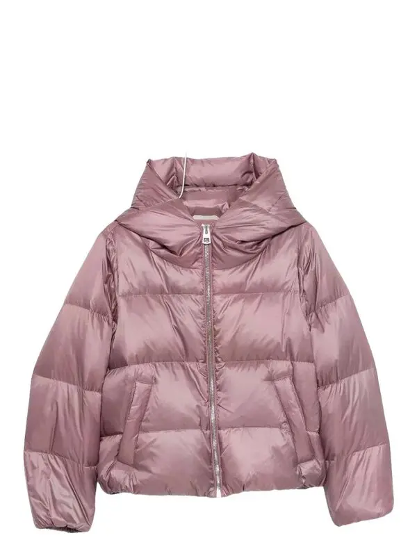 Marc O'polo Quilted Hooded Jacket - Pink