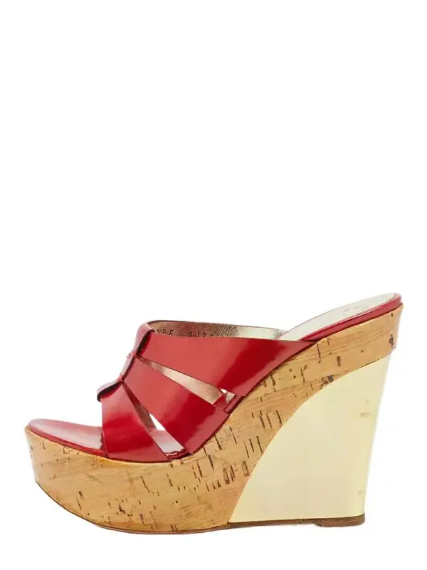 Casadei Wedge Sandals - Red
