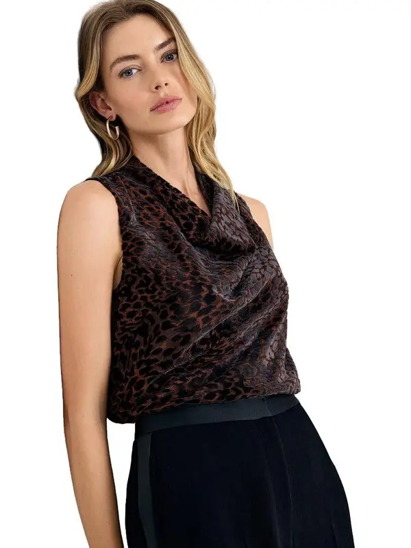 PHASE EIGHT Lulu Leopard Top - Multi
