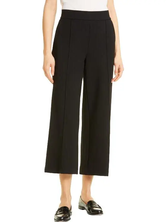 MASAI COPENHAGEN Mapiana High Waisted Cropped Pants - Black