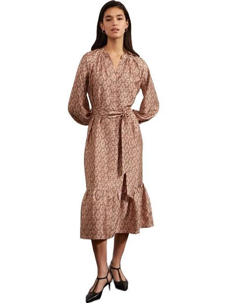 HOBBS LONDON Easton Dress - Camelmulti