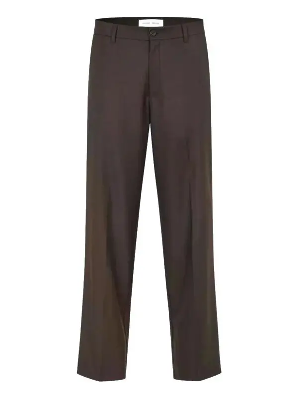 Samsøe Samsøe Straight-leg Tailored Trousers - Brown