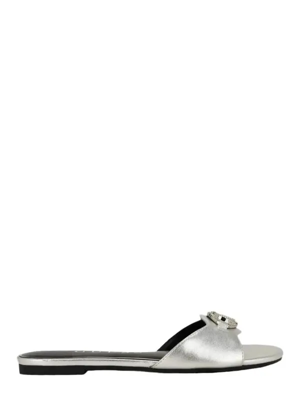 Guess Tashcy Crystal-embellished Sandals - Silver