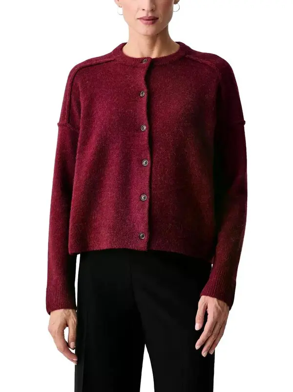 Scotch & Soda Drop-shoulder Cardigan - Red