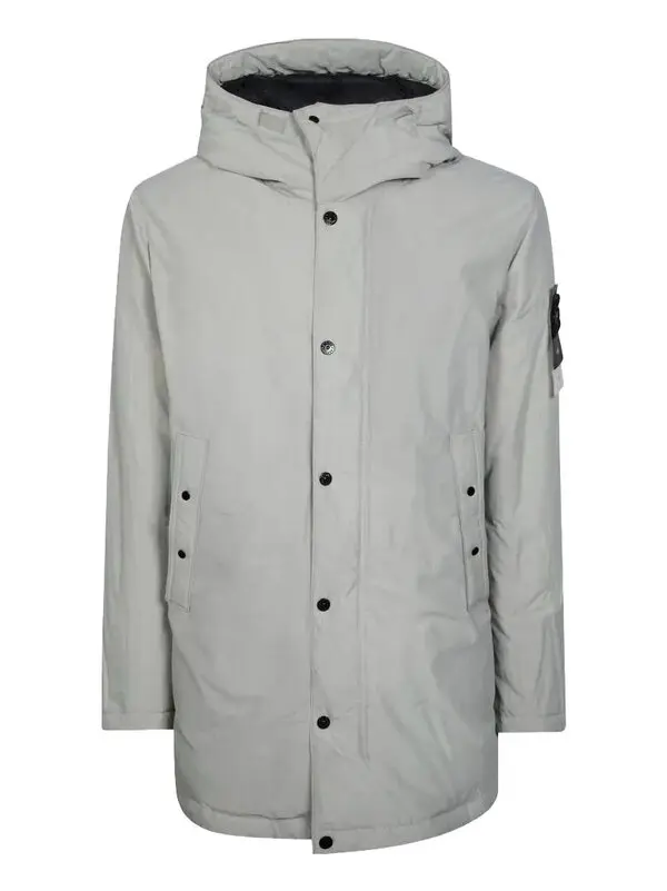 Stone Island 7100006 Micro Reps Coats - Neutrals