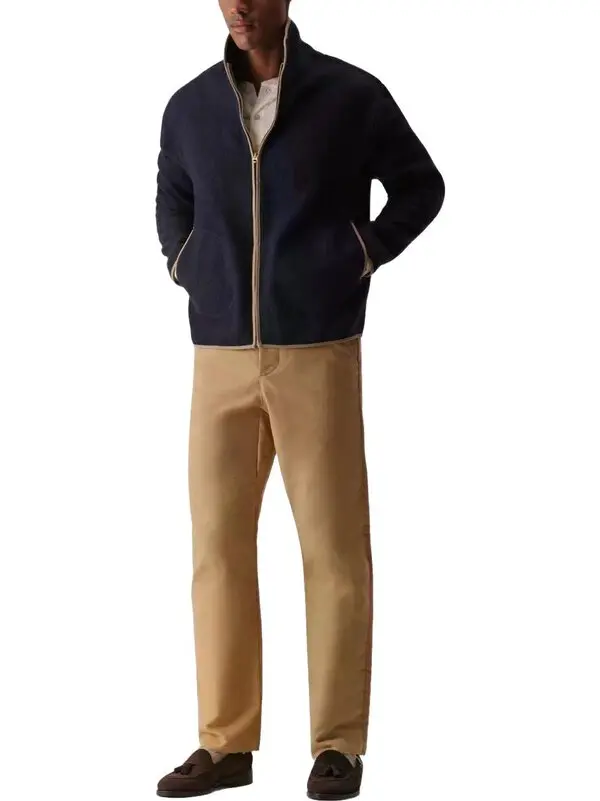 FORTELA K13 Brushed Wool Jacket - Blue